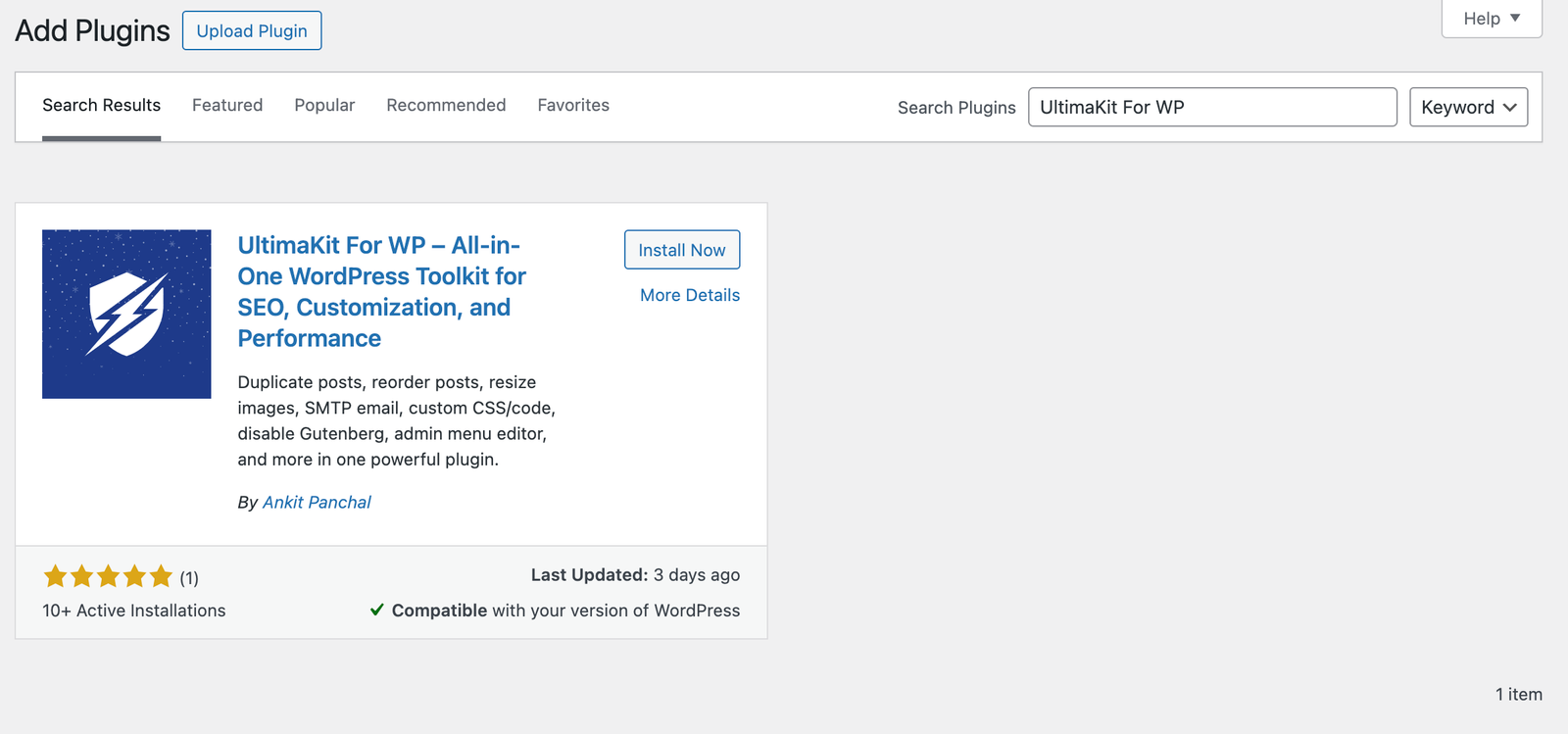 Introduction - UltimaKit For WP – All-in-One WordPress Toolkit for SEO, Customization, and ...